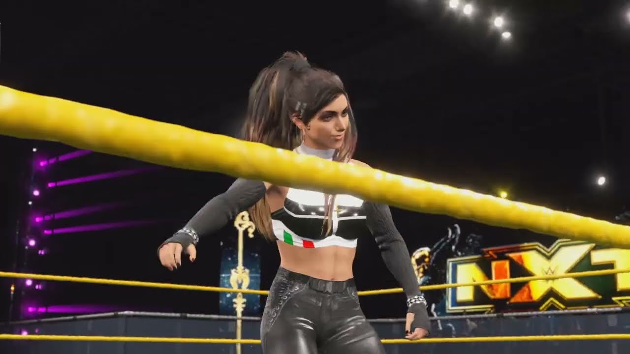 WWE2K22 - MyRise (GAIA GRACE) NXT - Ep 2 - History Repeats Itself - YouTube