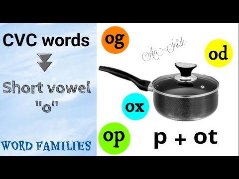 Phonics | CVC word families | Short "o" sound - YouTube
