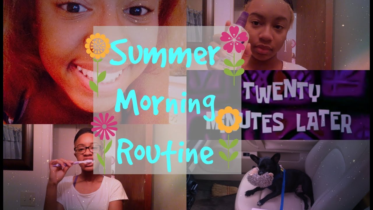 Lazy Day Summer Morning Routine 2014 | BeautybyTommie - YouTube