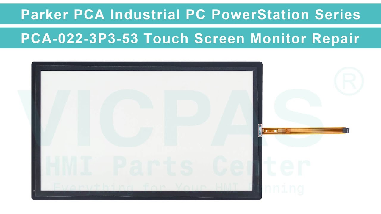 Parker PCA Industrial PC PowerStation Series PCA-022-3P3-53 Touch ...