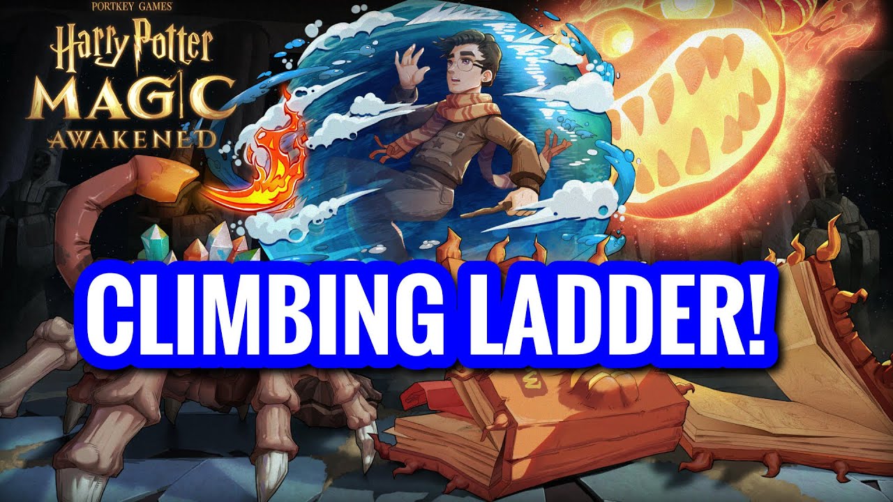 CLIMBING LADDER! | HARRY POTTER MAGIC AWAKENED! - YouTube