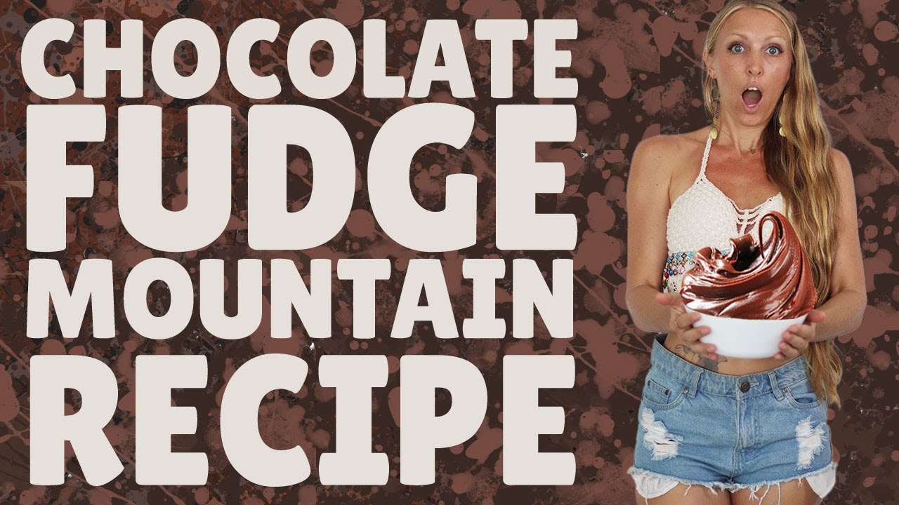 Guilt Free Chocolate Fudge Mountain Nice Cream | Raw Vegan - YouTube