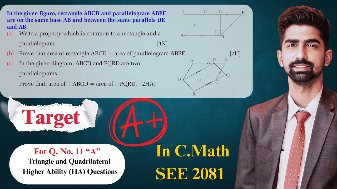 Class 10 C.Math | Target SEE 2081 | Important Questions for Q.N. 11"A ...