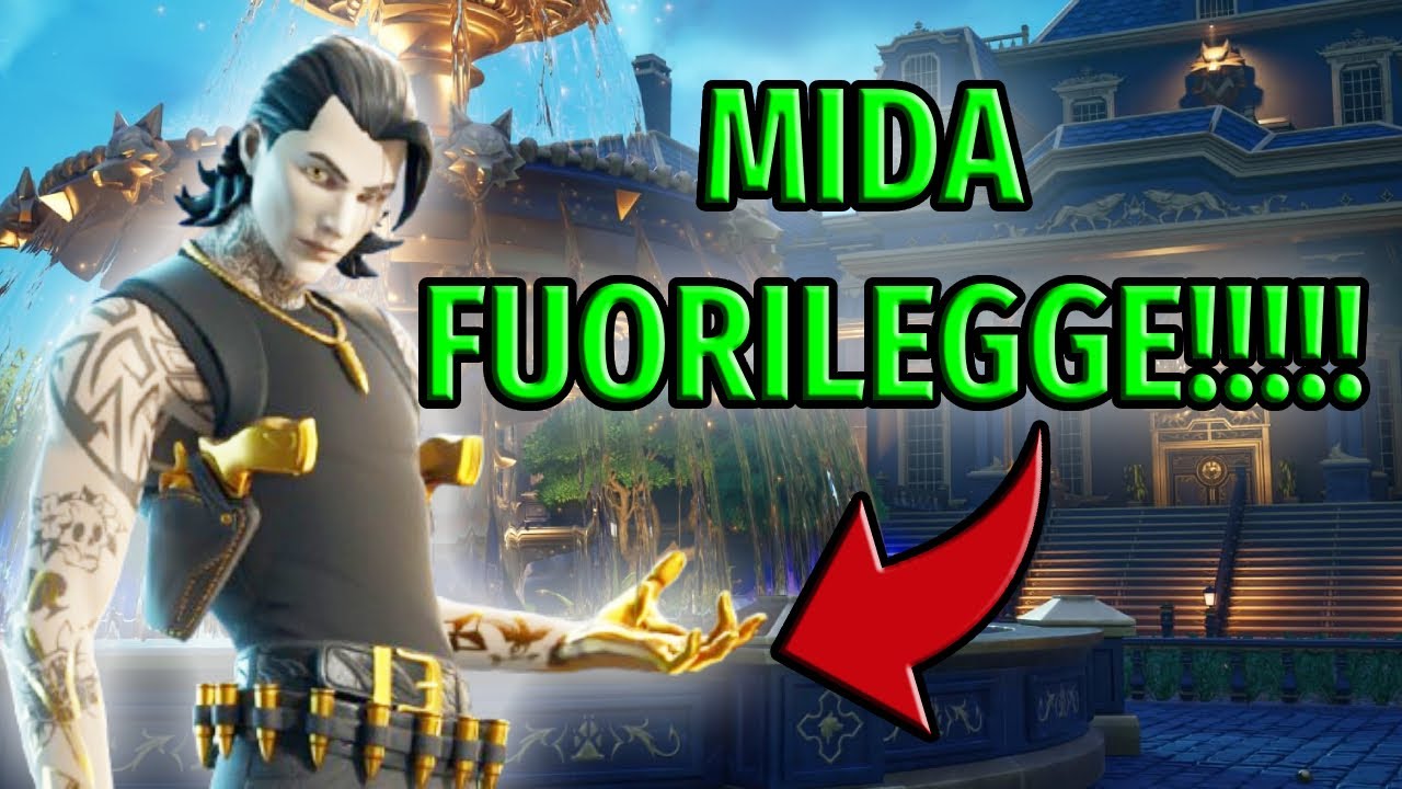 FINALMENTE SBLOCCO LA SKIN DI MIDA SU #fortnite - YouTube
