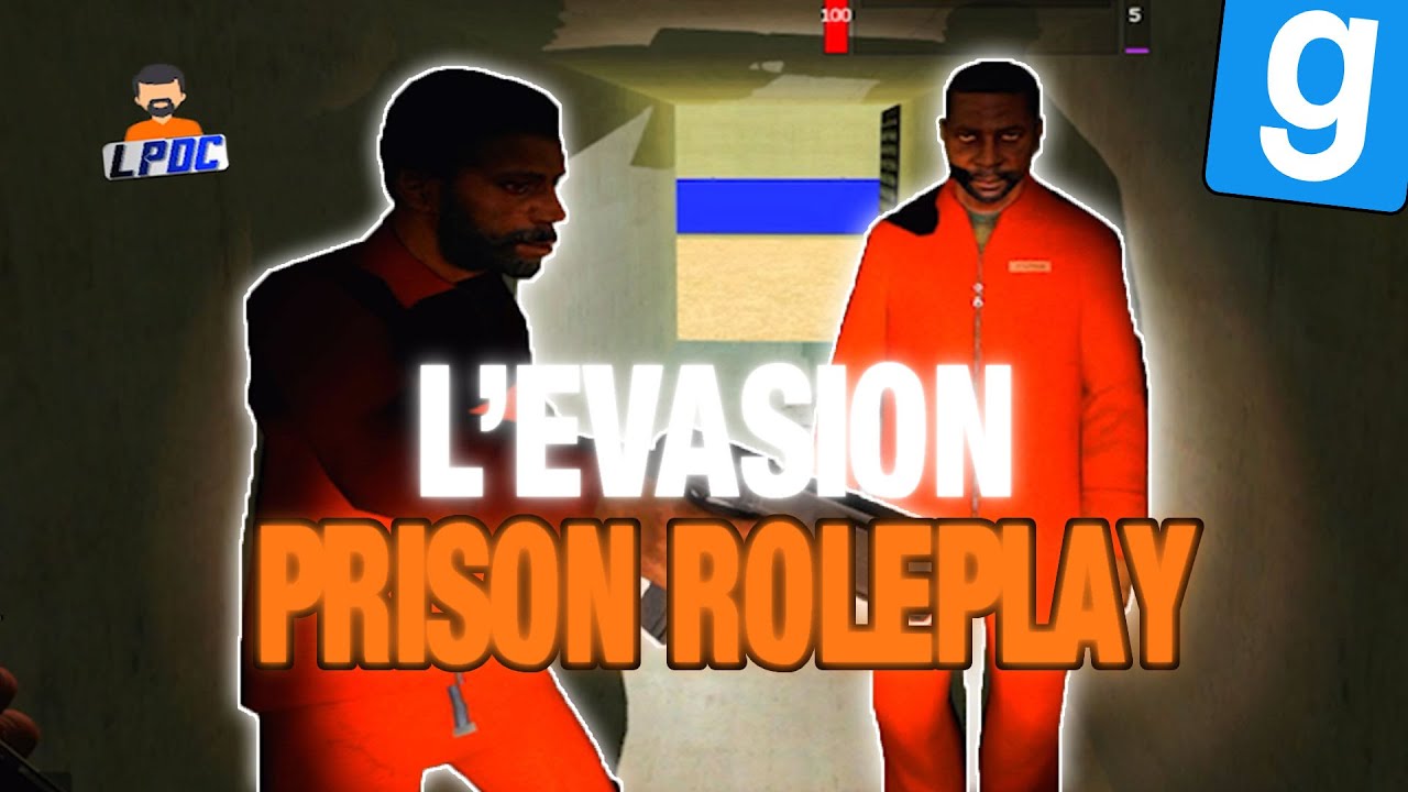 Les tentatives d'évasion les plus random - Prison Roleplay - YouTube