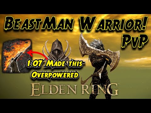 BeastMan WORRIOR [ Elden Ring ] PvP Build BeastMan Cleaver & BeastMan ...