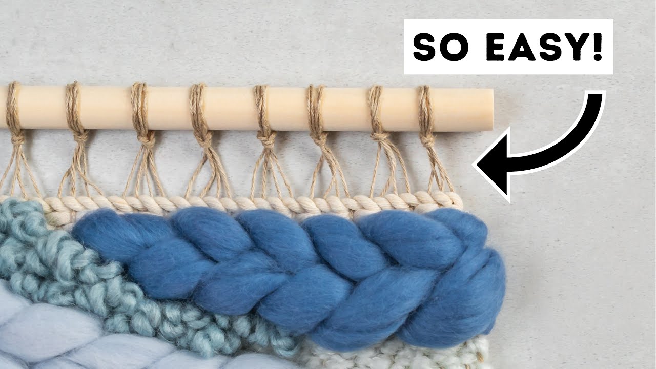 How to hang a weave - YouTube