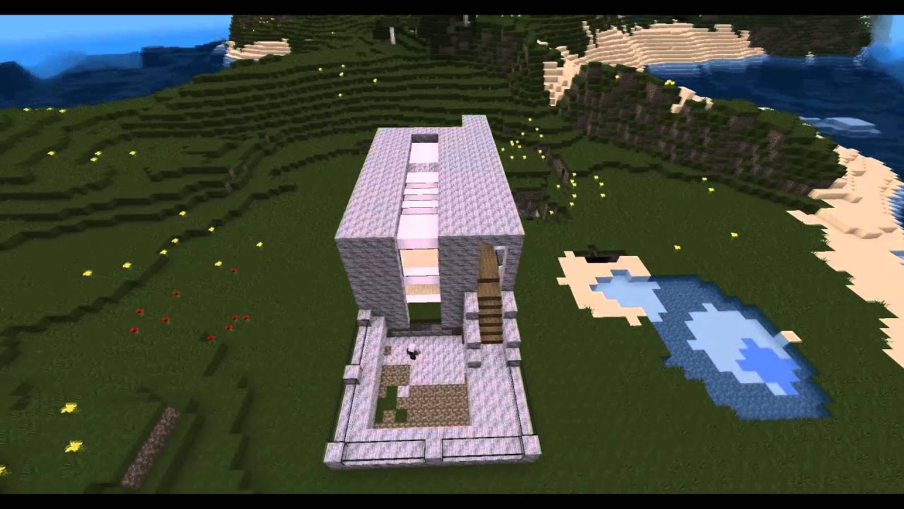Minecraft - Abstract/Modern House Build | Timelapse Ep. 3 - YouTube