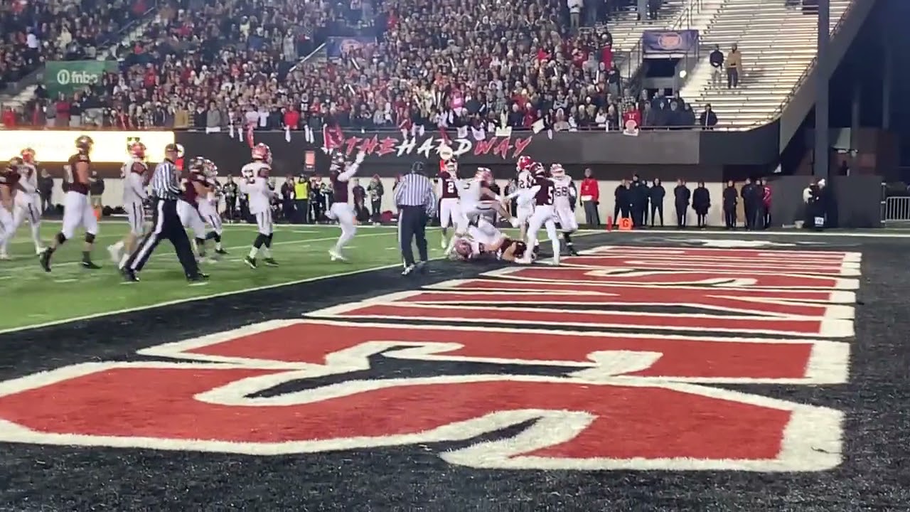 IHSA Class 8A state football title game: Lockport's Ty Schultz 11-yard ...