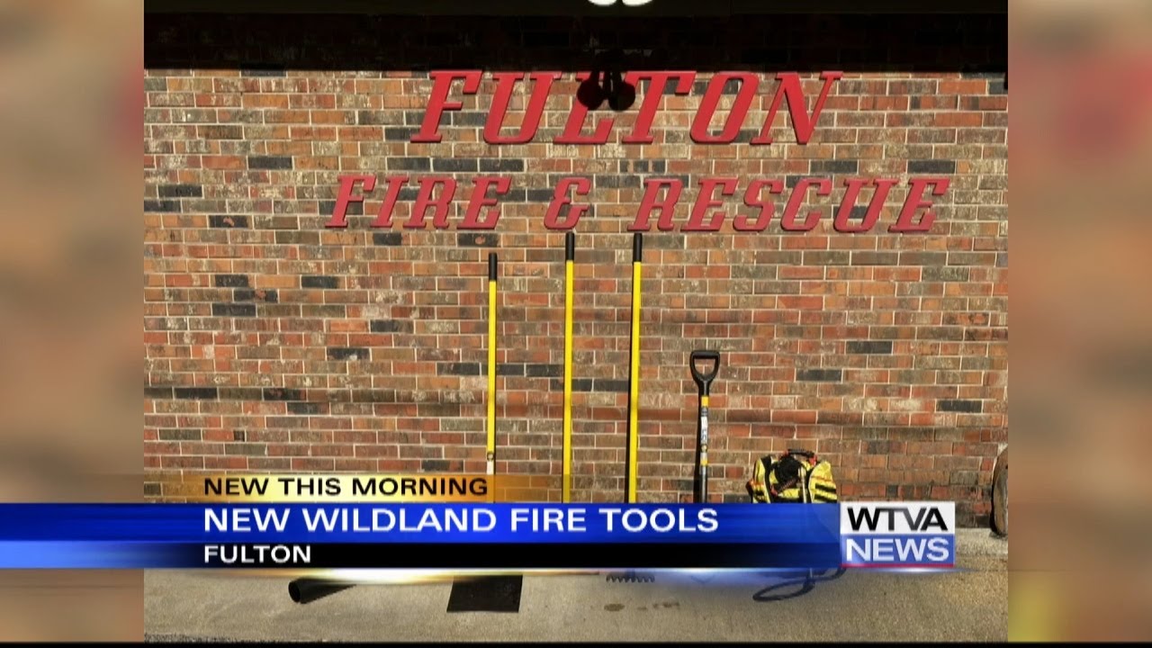 Fulton Fire Department buys new wildland fire tools - YouTube