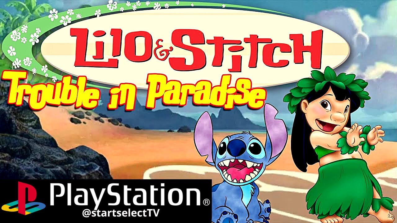 Gameplay Lilo e Stitch Disney (2002) Playstaion 1 - Parte 1 - YouTube