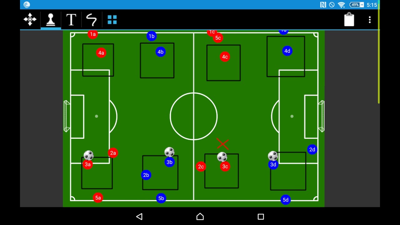 Pass and move drills - YouTube
