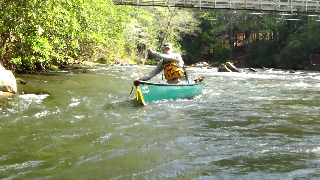 Canoeing on the Toccoa River - YouTube