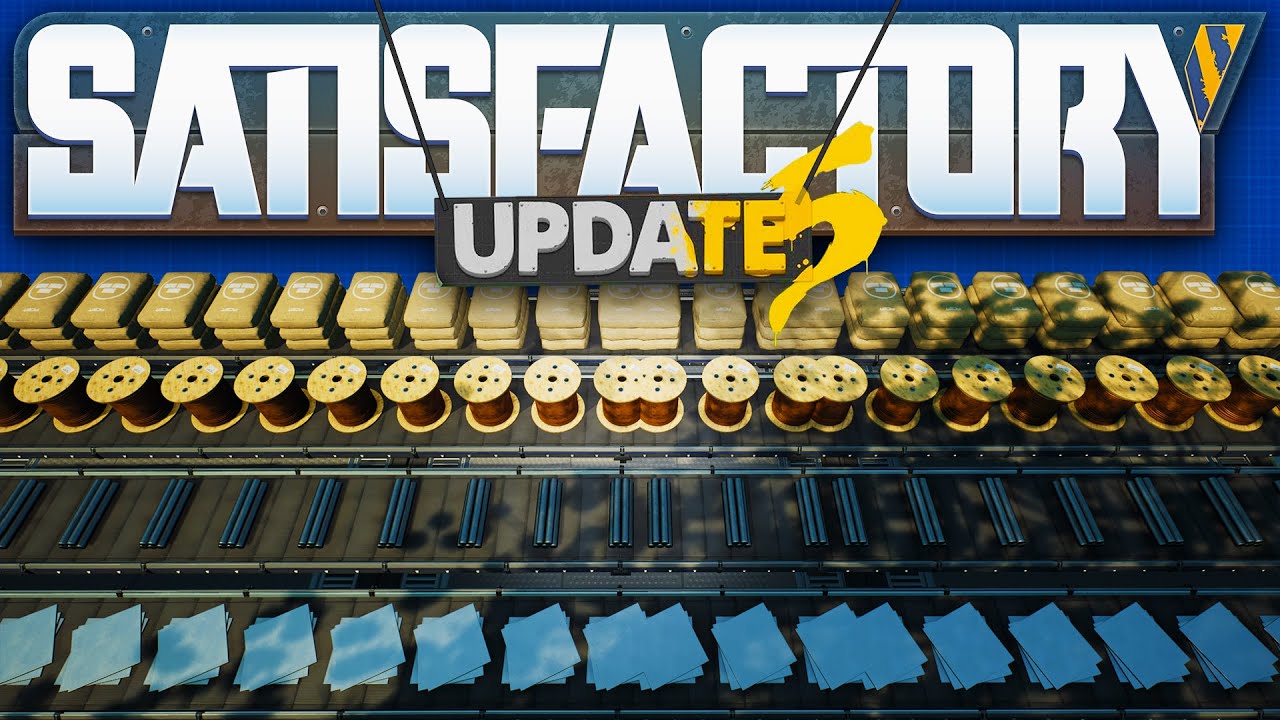 100% EFFICIENT BASIC AUTOMATION for Satisfactory Update 5 - Part 1 ...