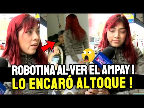 ROBOTINA y su reacción al ver imágenes de ROBOTÍN entrando a un hotel ...