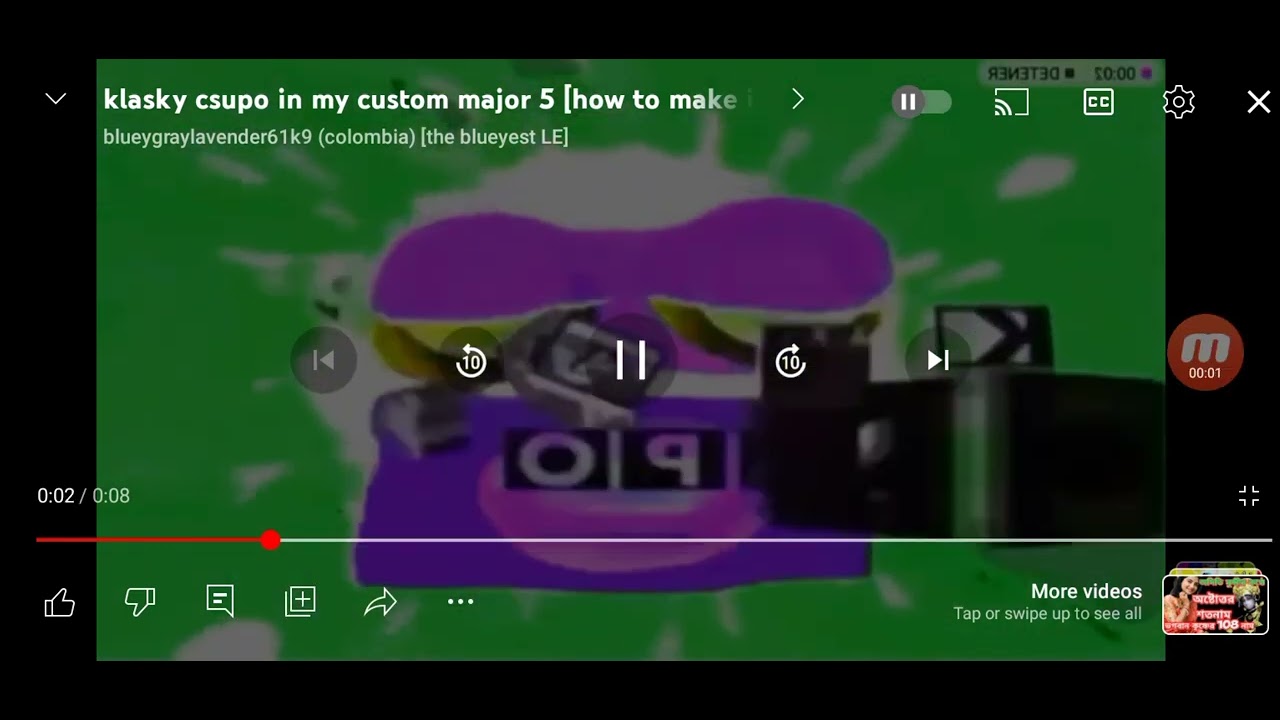 klasky csupo in my custom major 5 [how to make in desc] - YouTube