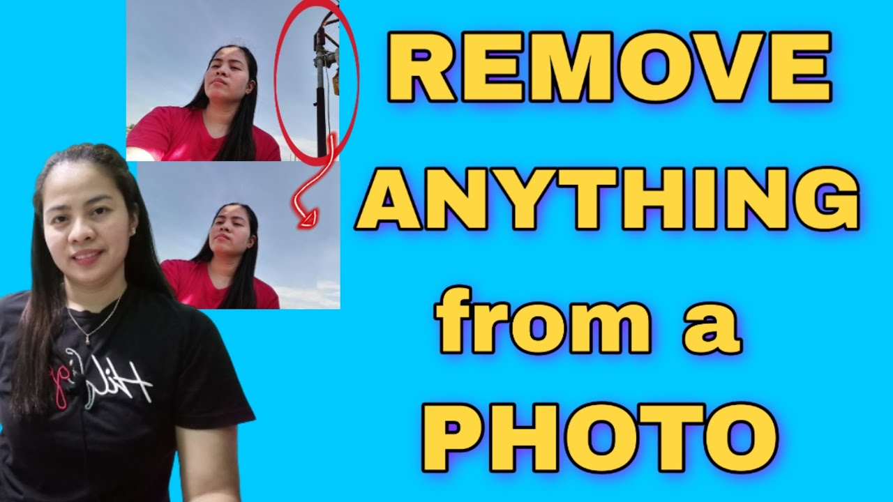 How to Remove anything from a photo|Xris Tutorials - YouTube
