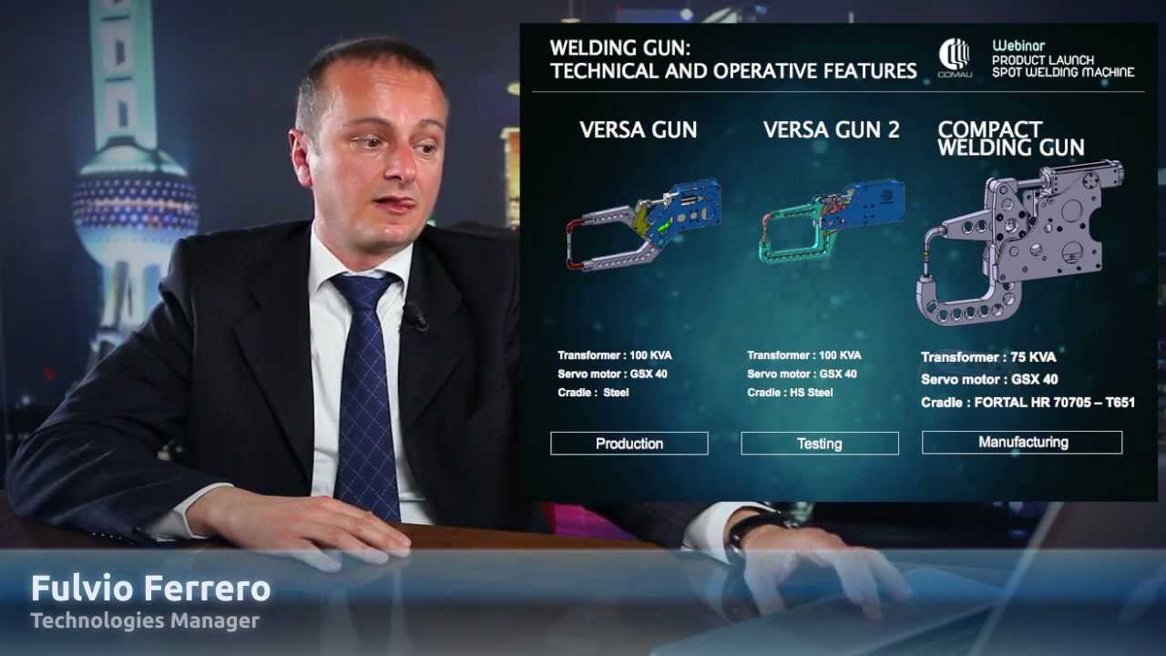 Comau Spot Welding Machine - Presentation (Fulvio Ferrero) - YouTube