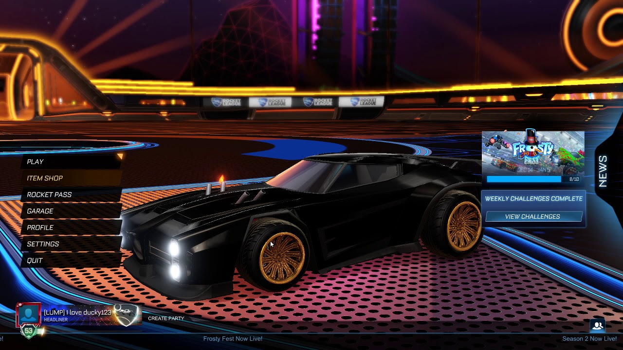 Rocket league trying to get GC Rewards part 2 - YouTube