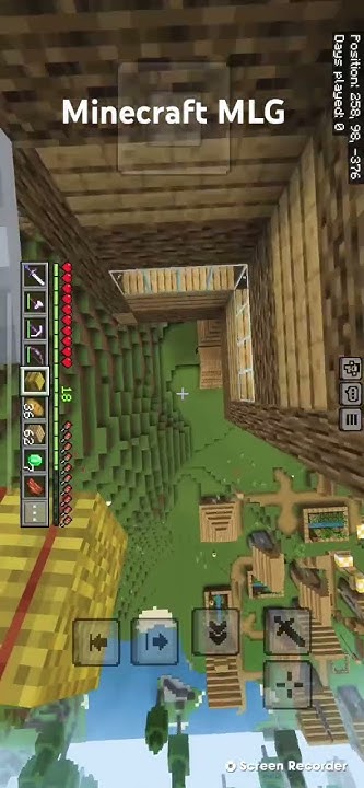 Minecraft MLG firse please like and subscribe and support channel - YouTube