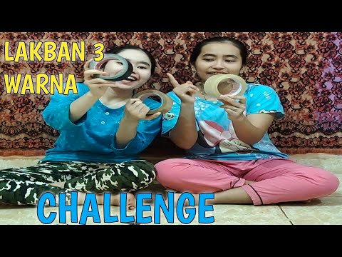 LAKBAN 3 WARNA CHALLENGE GOKIL ABIS