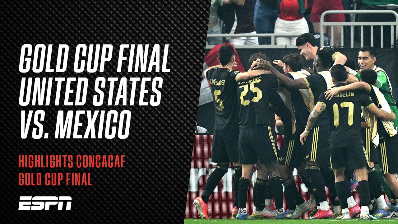 2025 CONCACAF Gold Cup Highlights – USMNT vs. Mexico | #concacaf # ...