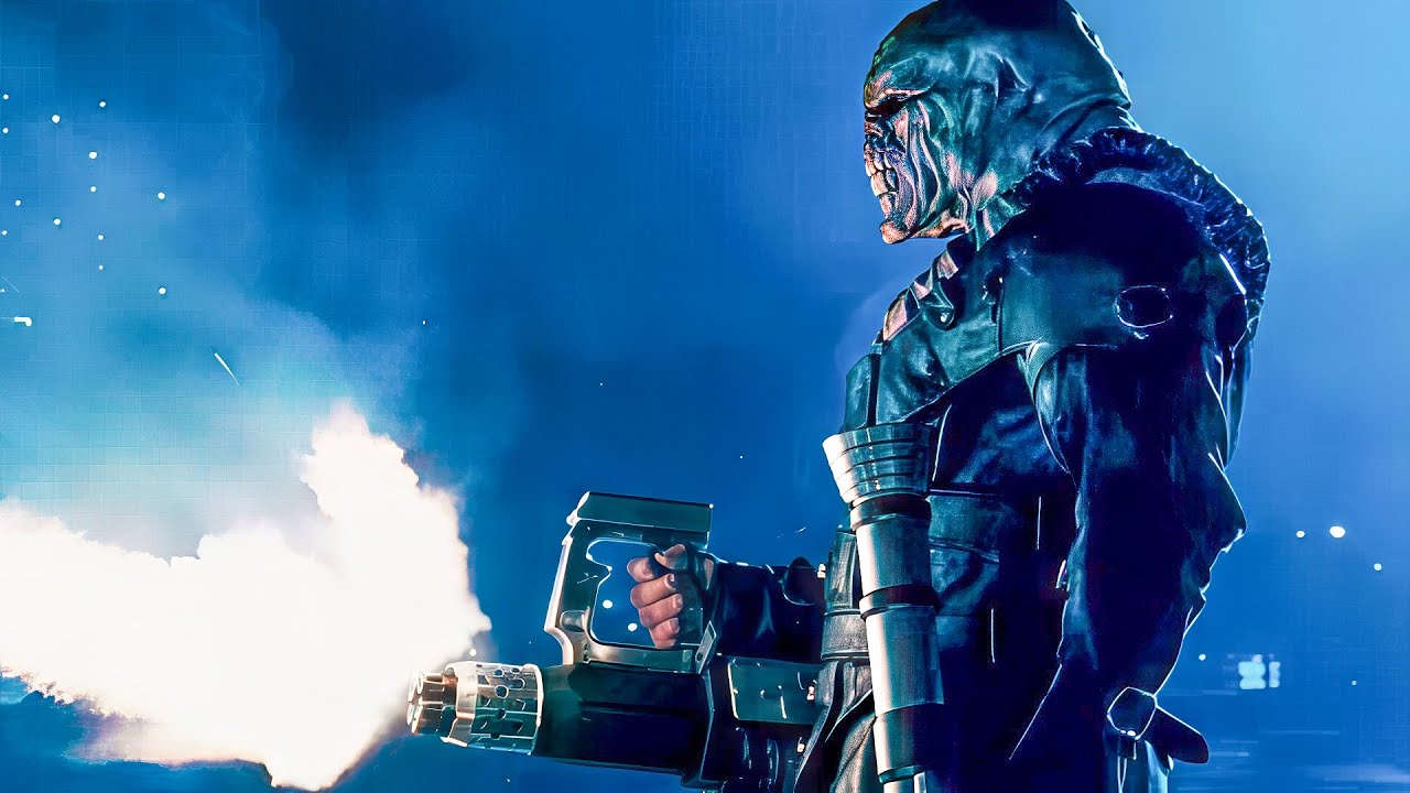 Monster with a Rocket Launcher Blows It All Up | Resident Evil ...