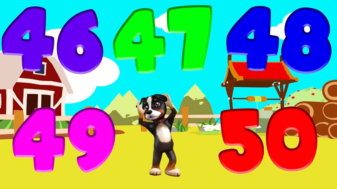 Learn to count numbers Learning Numbers 1 to 50 Kids Learning Numbers ...