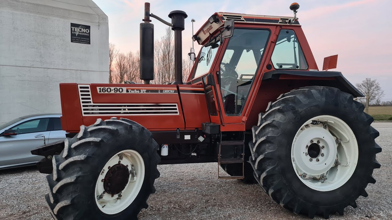 FIAT 160-90 DT CON INVERSORE!!! - YouTube