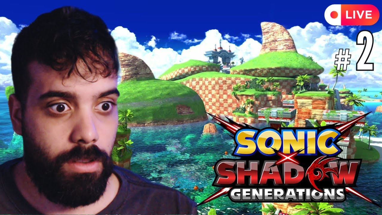 SONIC X SHADOW GENERATIONS - #live 2 l História do Sonic - YouTube