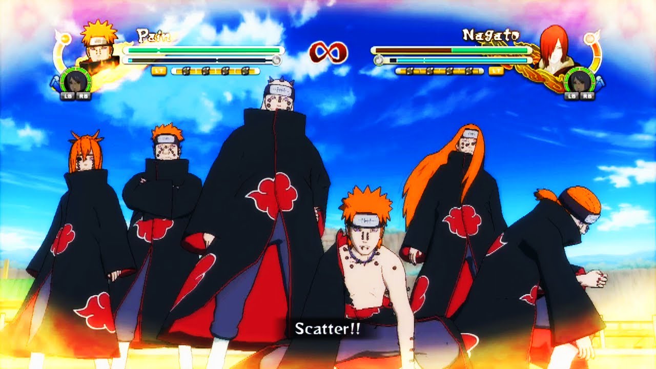Torn Cloak Pain Costume Gameplay | Naruto Shippuden Storm 3 - YouTube
