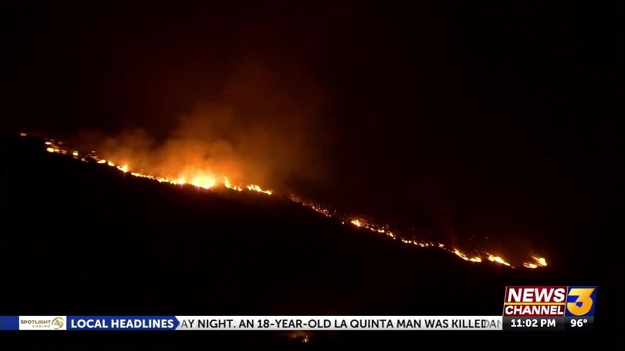 Fairview Fire near Hemet grows to 19,377 acres Wednesday night - YouTube