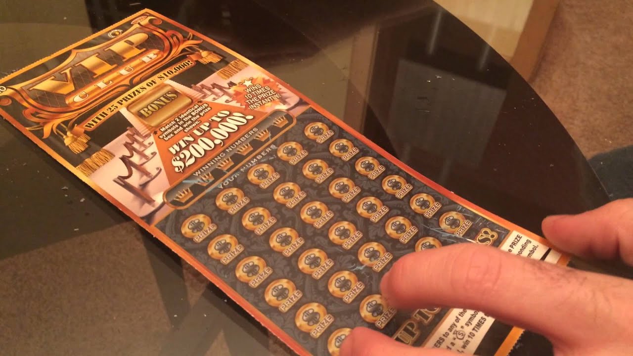 VIP Club Scratch Ticket - Part 1 - YouTube