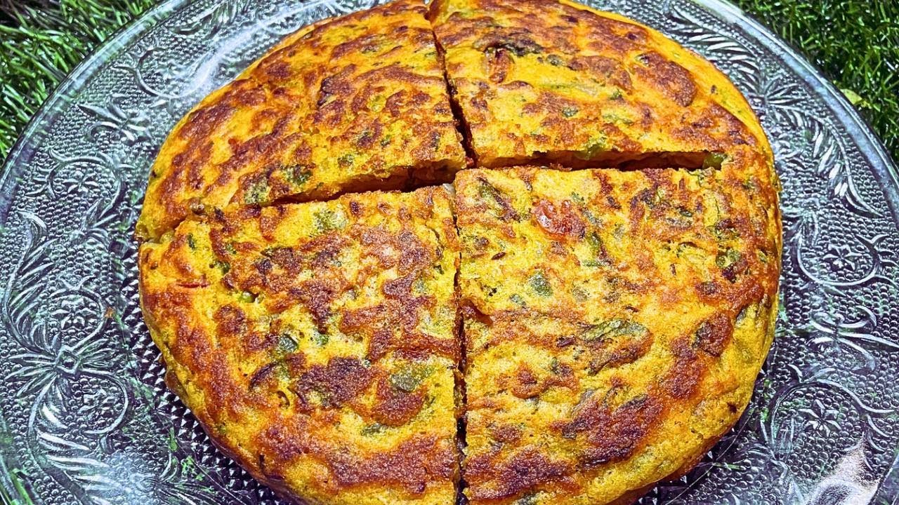Protein Desi Indian Pancake | Moonglet Recipe | Quick Breakfast I10 ...