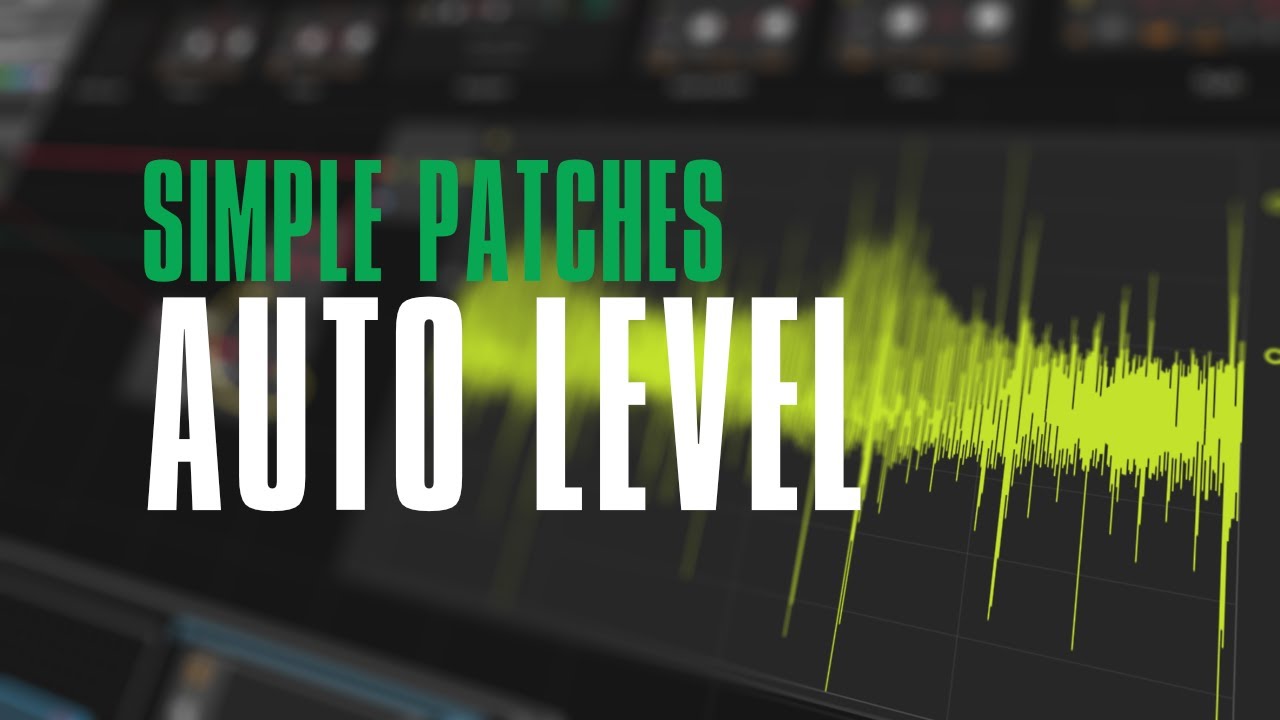 Auto Leveler with Bitwig - Auto Gain Stage - YouTube