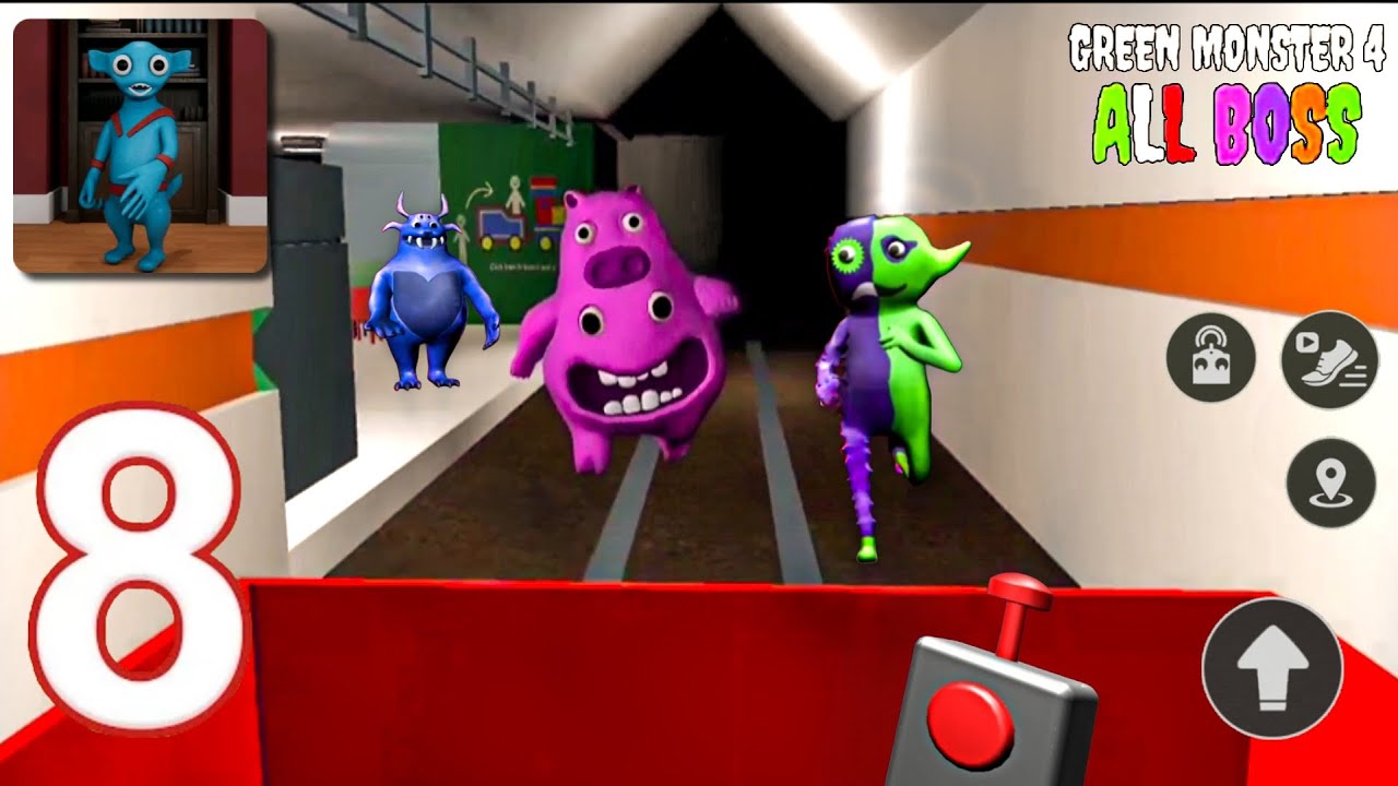 Green Monster 4 All Boss - Gameplay Walkthrough Part 8 (Android, iOS ...