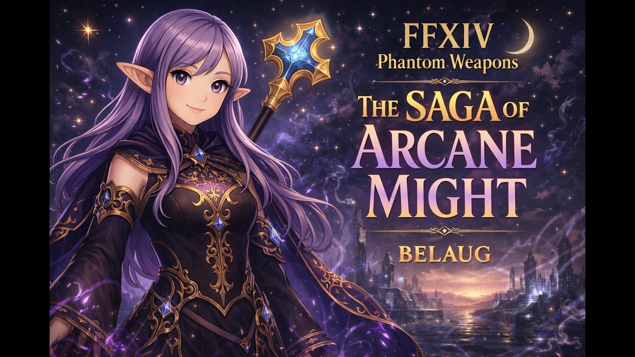 【FFXIV｜Phantom Weapons Quest #01 – Patch 7.25】Arcane Artistry｜蜃気楼に包まれし ...