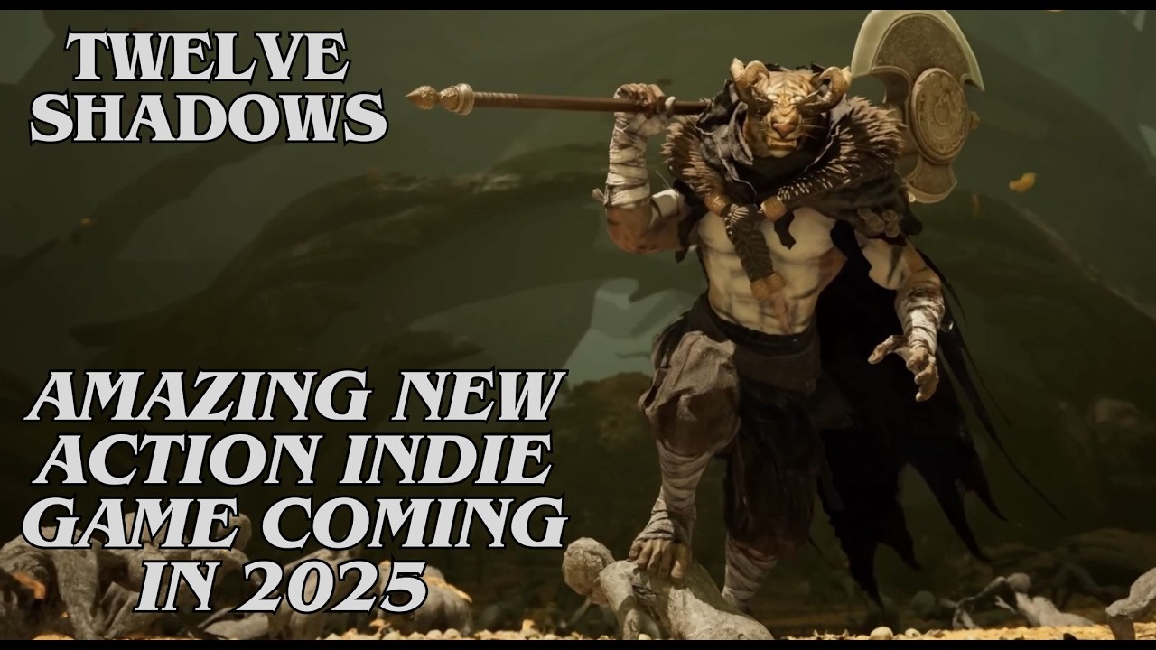 Amazing New Action Indie Game Coming in 2025 - Twelve Shadows - YouTube