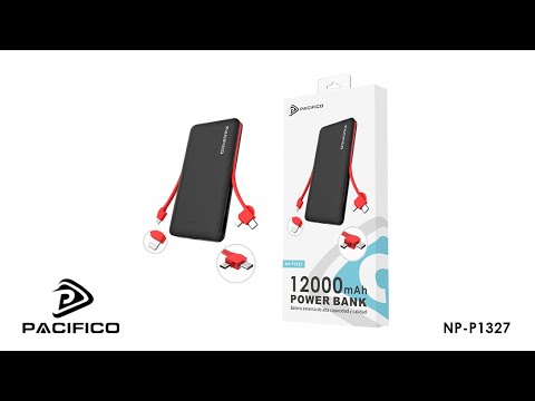 Power bank 12000mah NP-P1327 - YouTube