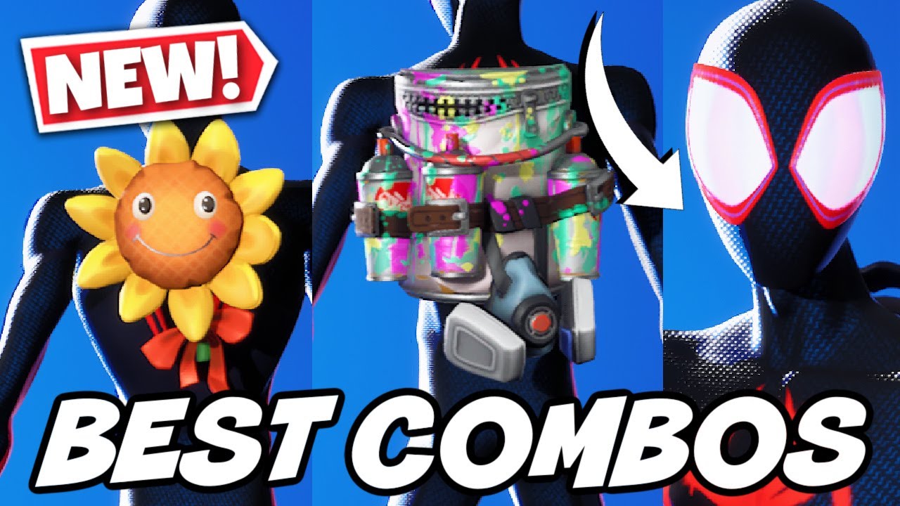 BEST COMBOS FOR *NEW* SPIDER-MAN (MILES MORALES) SKIN! - Fortnite - YouTube