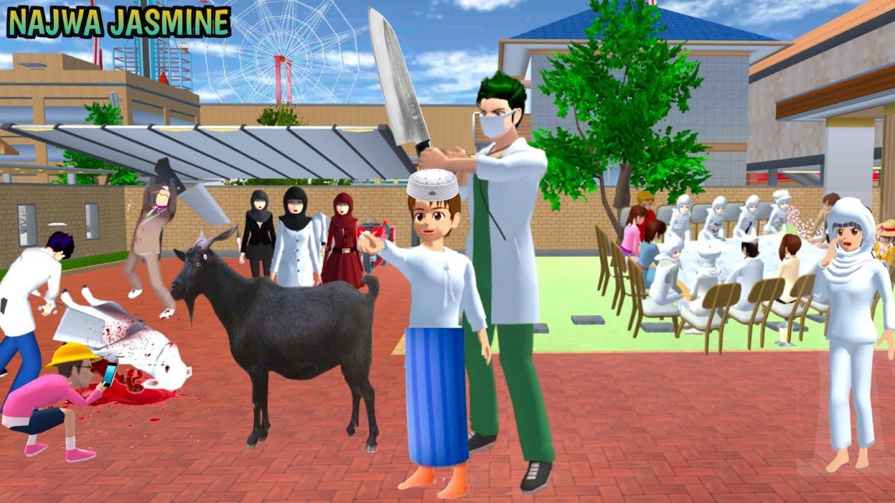 Yuta Sunat Bikin Hajatan Potong Kambing Hitam Besar | Mio Kak Sakura ...