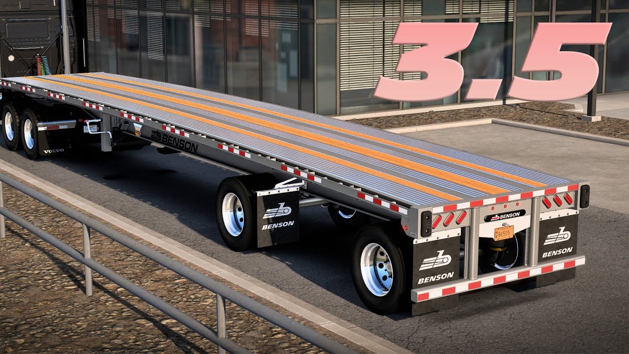 3.5 Flatbed Benson Brian Modmaker - YouTube