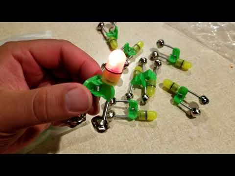 Review of OHOH LED Night Fishing Rod Bite Bait Alarm Light with Twin Bells Ring Fishing Bite Alarm