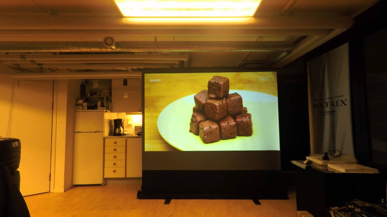 Portable 100 "Evo screen with extreme imaging in light environment ...