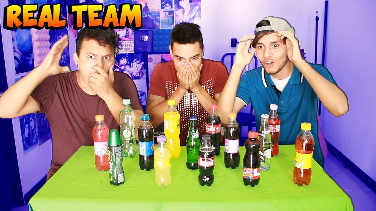 MEZCLAMOS TODOS LOS REFRESCOS QUE EXISTEN *No Intentar* - Ft. Real Team - YouTube