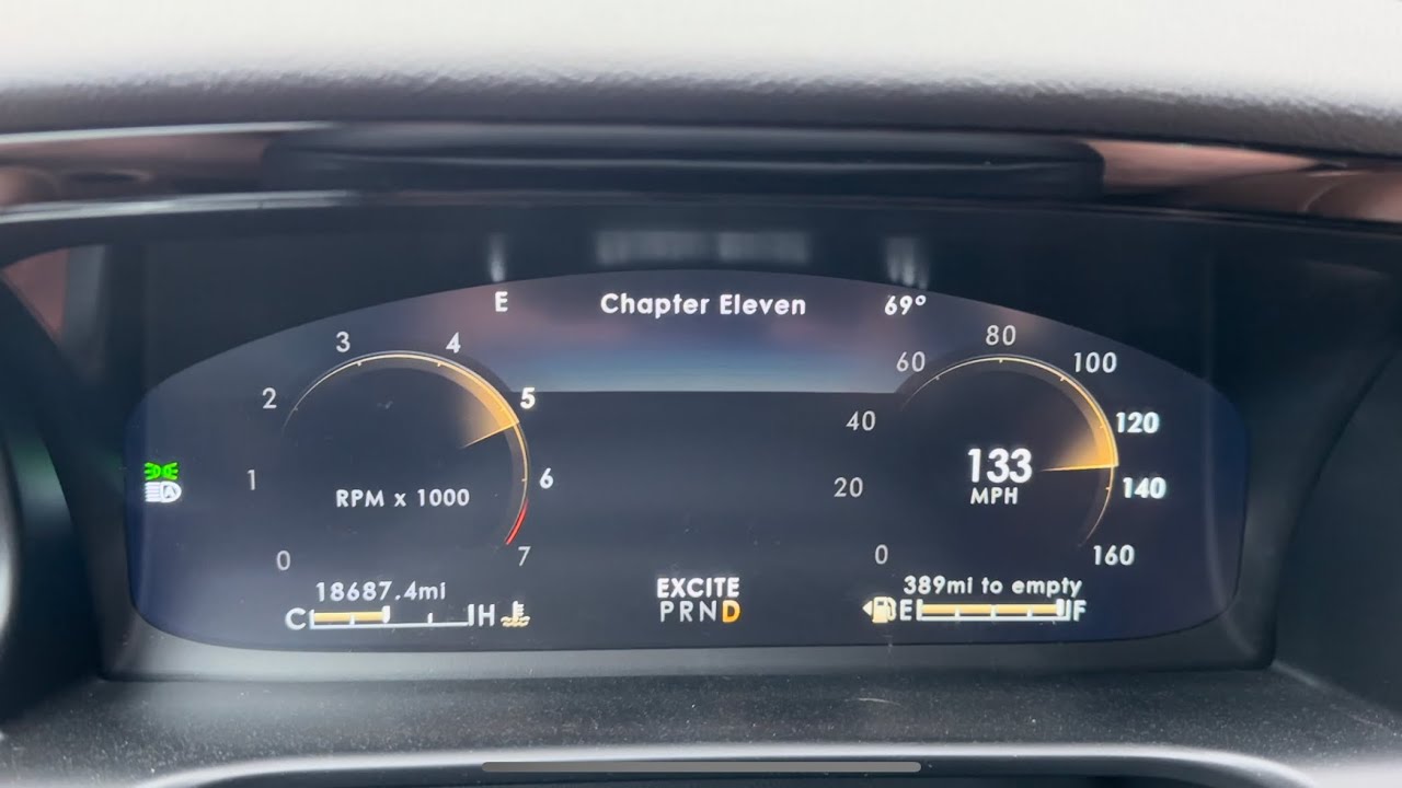 Quick pull 75-133MPH. 15 seconds uses 5 miles of range on a full tank ...