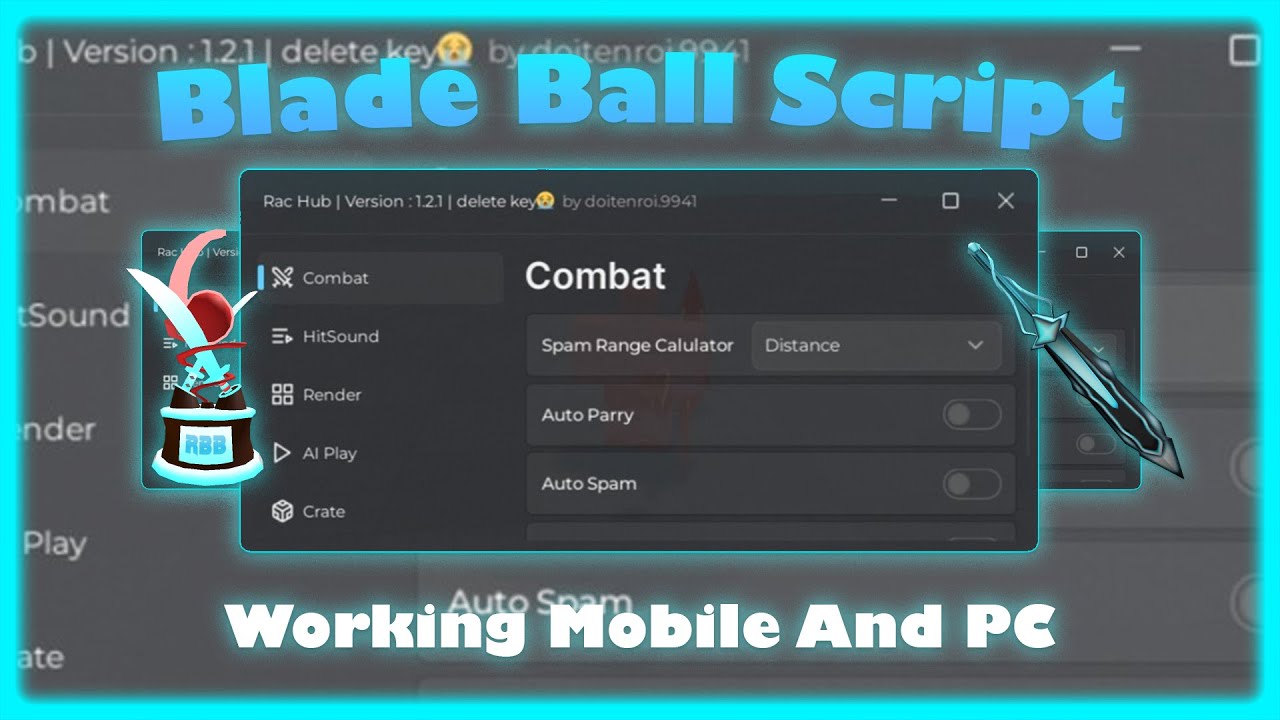 Good Blade Ball Script | AutoParry, AutoSpam, Hit Sound & More ...