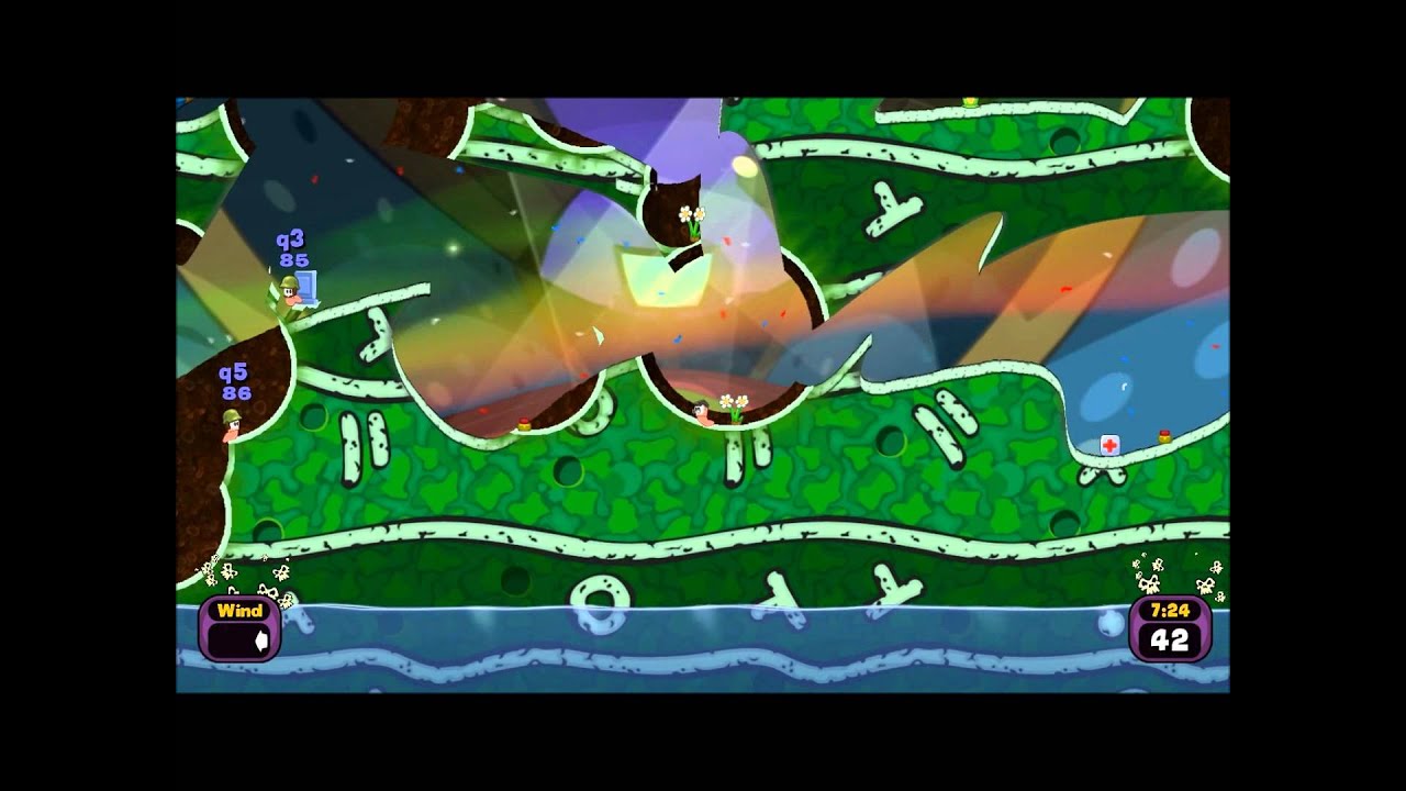 Worms Reloaded - Tiki's Fail pt1 - YouTube