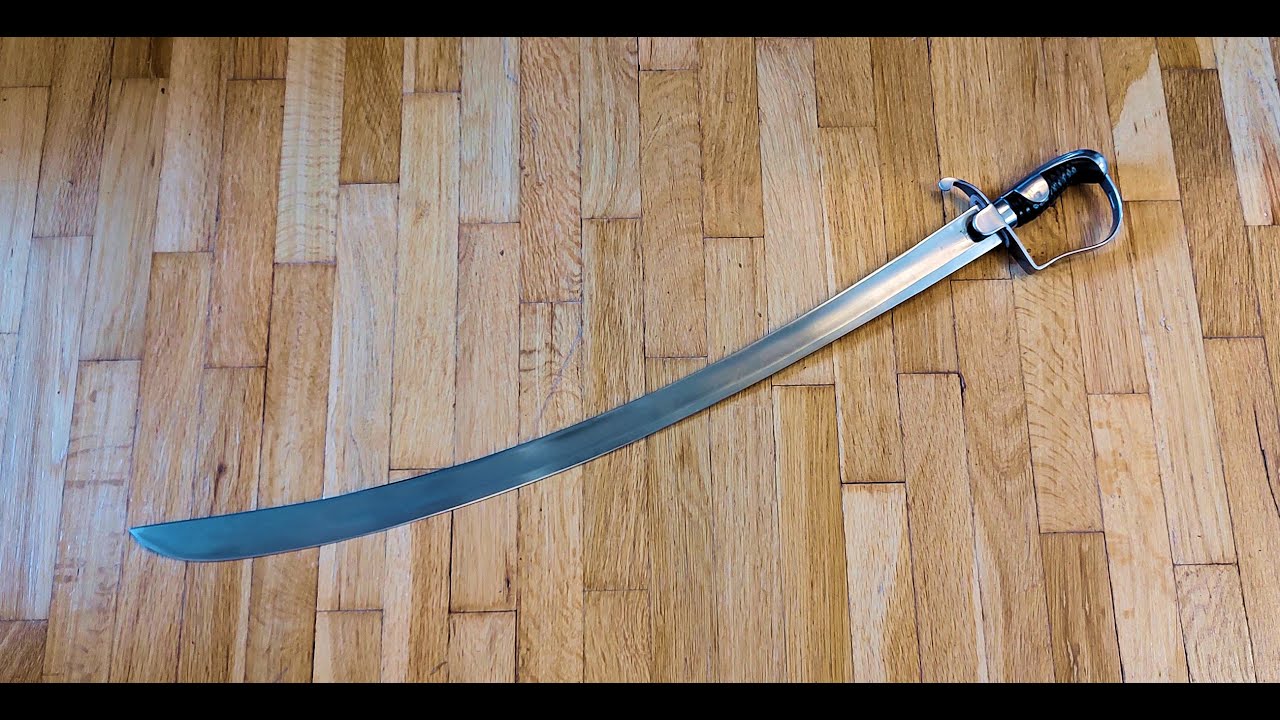 Windlass 1796 Light Cavalry Saber: QC Issues - YouTube