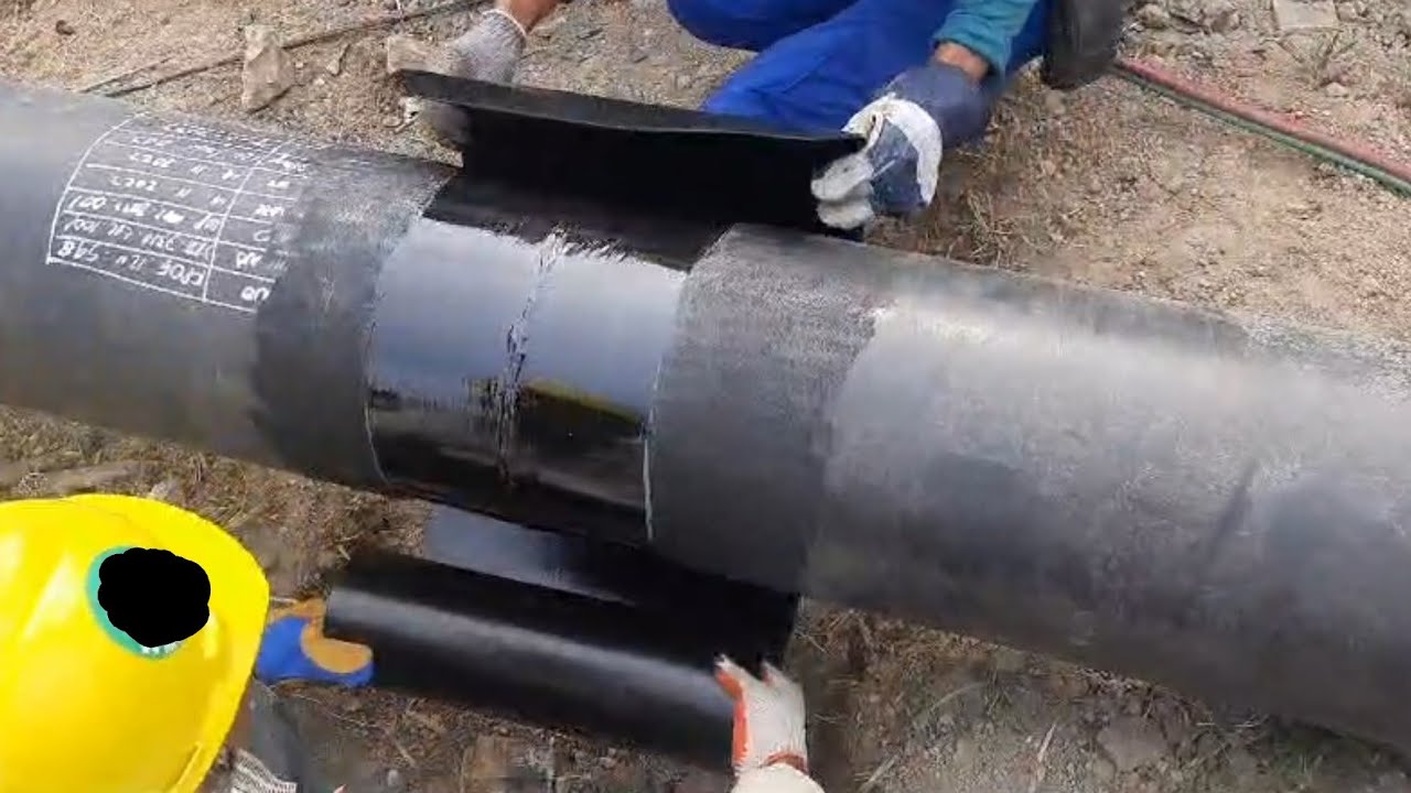 Piping Engineering : How 3-LPE coating is done on pipeline at site ...